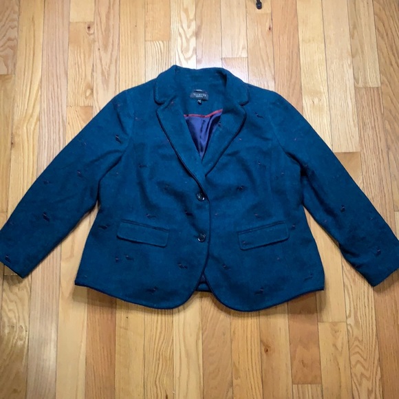 Talbots | Jackets & Coats | Talbots Aberdeen Blazer With Dachshund ...